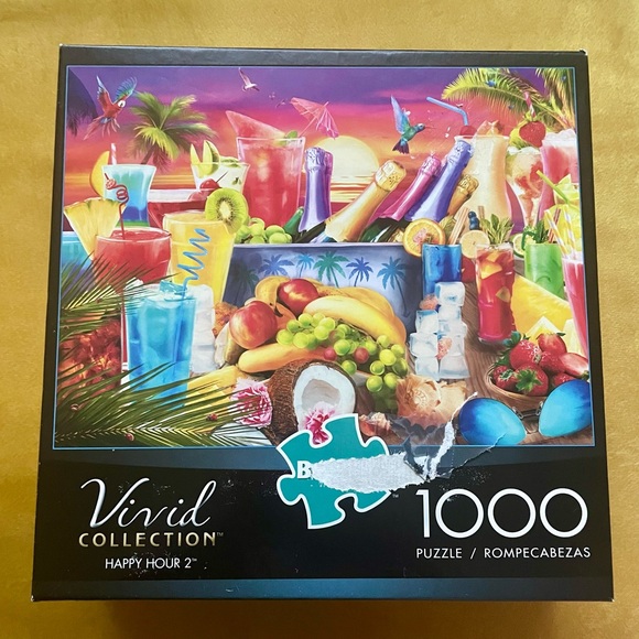 Buffalo Games | Games | Vivid Collection Happy Hour2 00piece Puzzle ...